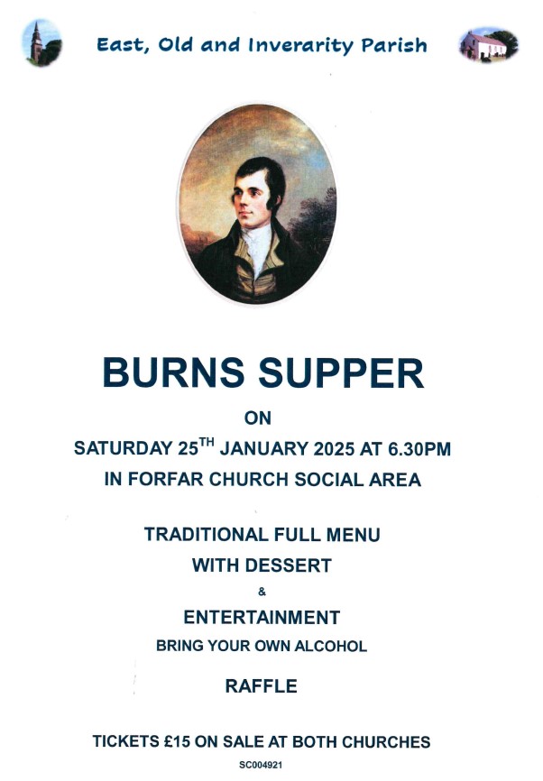 Upcoming Events - East Old and Inverarity Parish